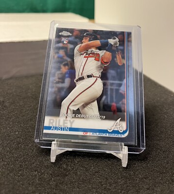 Austin Riley 2019 Topps Chrome 61 Atlanta Braves rookie debut | eBay