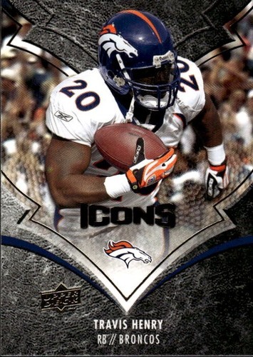 2008 Upper Deck Icons - #29 Travis Henry | eBay
