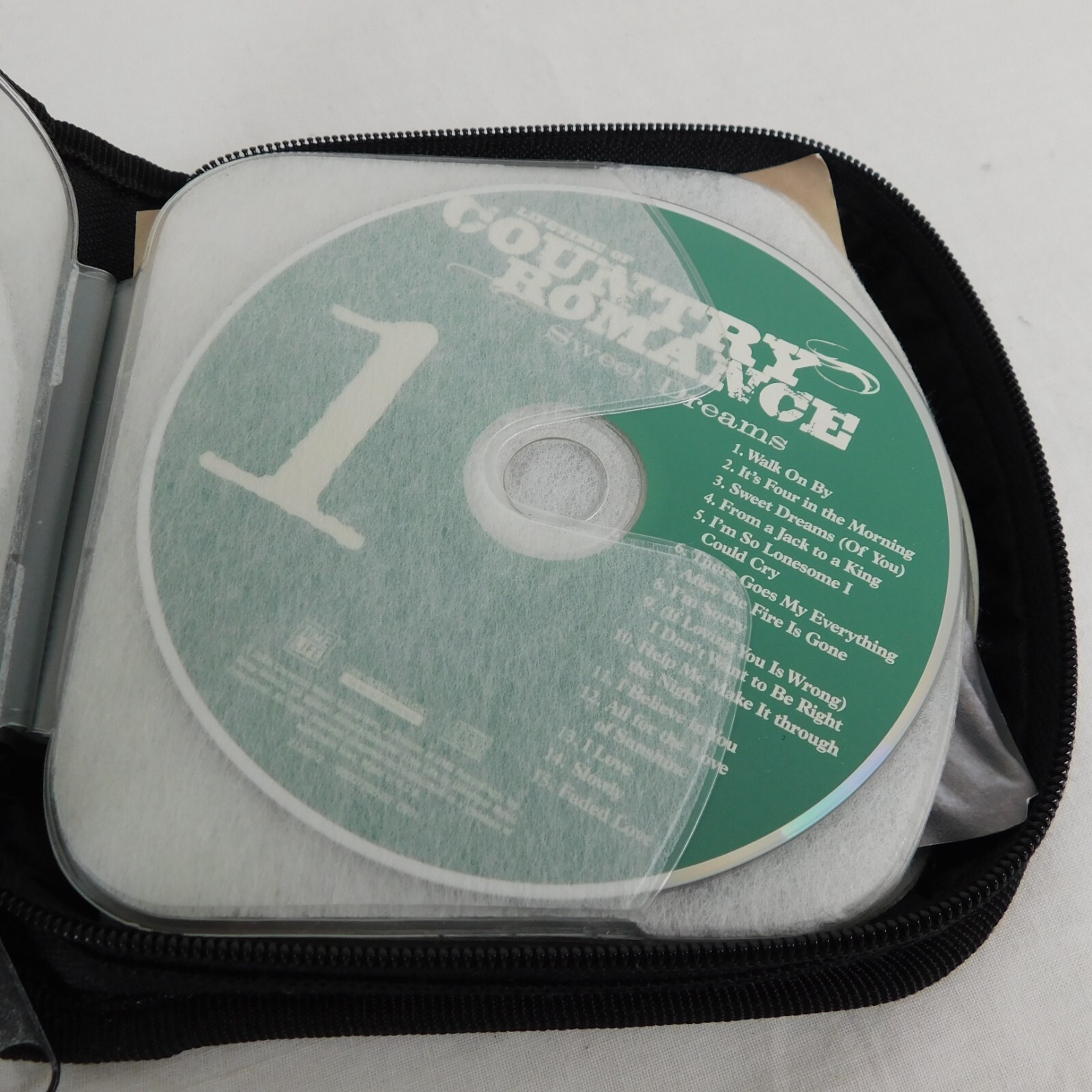 Lot of 10 Country Music CDs Zippered Case Merle Haggard Hits Country ...