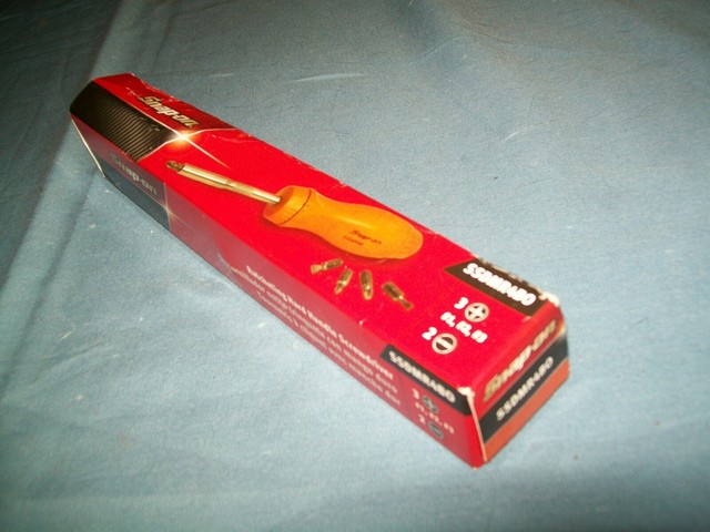 Snap-On SSDMR4B Ratcheting Screwdriver with 5 Bits for sale online | eBay