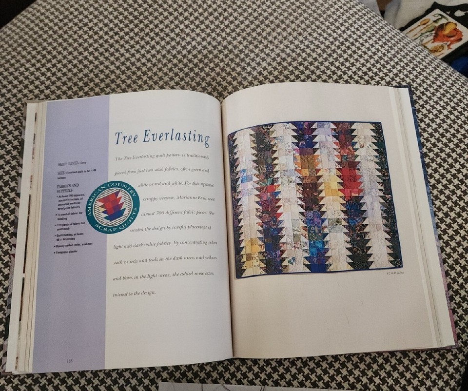 American Country Scrap Quilts Rodale Quilt Book Liz Porter Marianne ...