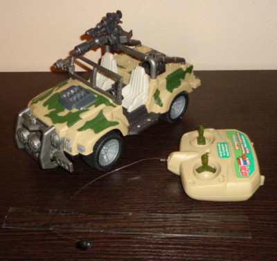 RADIO CONTROL MUV *COMPLETE* 2003 GI Joe Spy Troops Military Utility ...