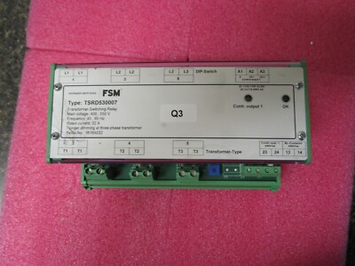 NEW! FSM Transformer Switching Relay 400-550V Freq. 45 -65 hz 32amp ...