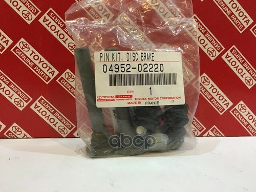 04952-02220 Toyota Pin kit, front disc brake cylinder slide 0495202220 ...