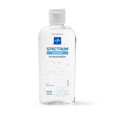 Spectrum Gel Hand Sanitizer with 70% Ethyl Alcohol, 4 oz., Case | eBay