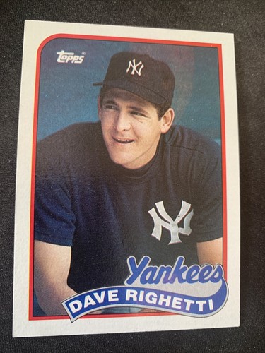 1989 Topps - Dave Righetti #335 for sale online | eBay