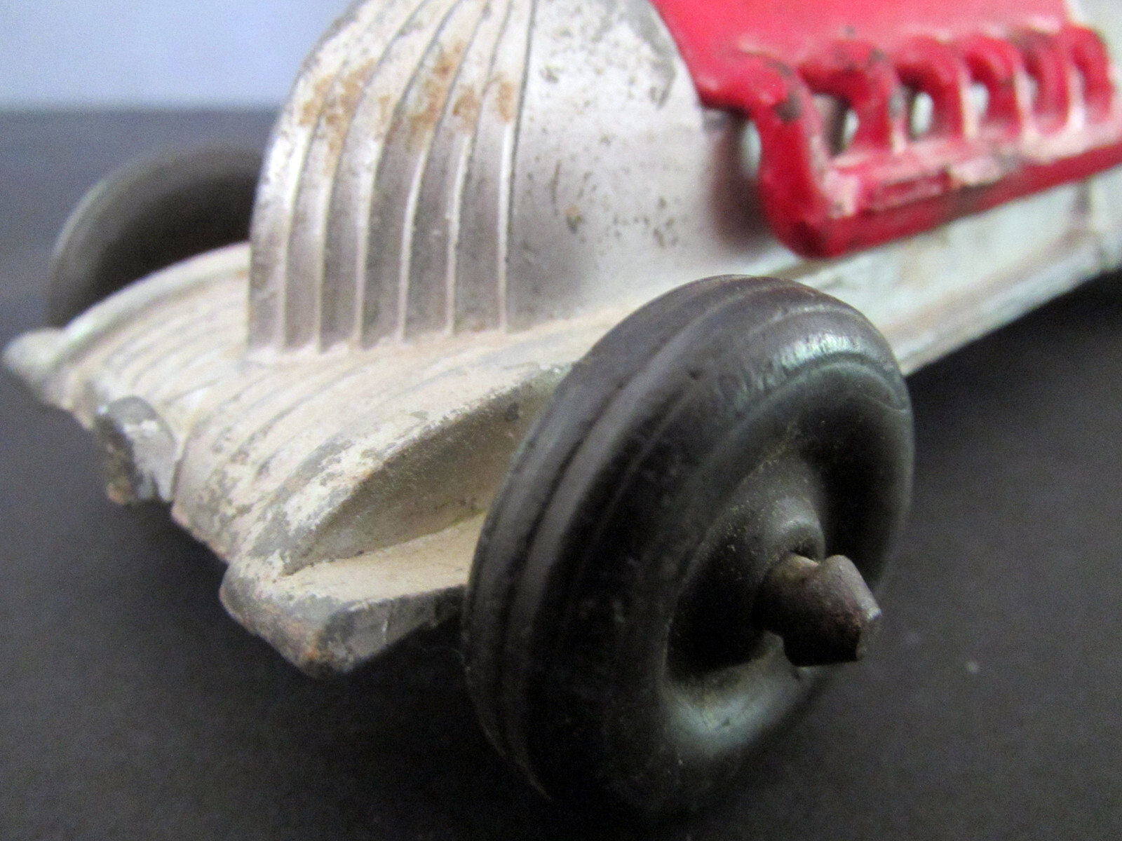 Vintage 1930’s HUBLEY RACE CAR #22 Red & Silver 2330 MADE USA | eBay