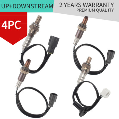 4PCS O2 Lambda Oxygen Sensors Upstream and Downstream For Toyota RAV4 ...