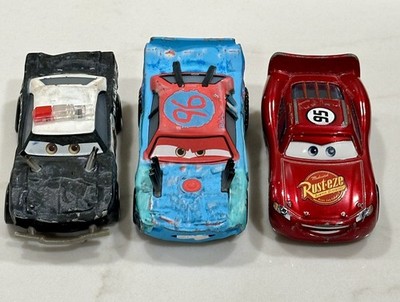 Disney Pixar Cars Die-Cast Lot x3: Fishtail 96, The Law 54 & Radiator ...
