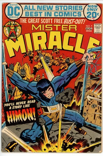 Mister Miracle #9 - 1st Appearance of Himon - Origin of MM (DC, 1972 ...