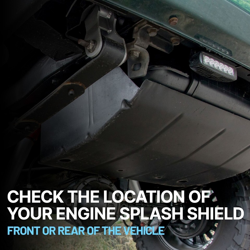 1995-2001 BMW 740iL Engine Splash Shield For Center Engine Under Cover ...