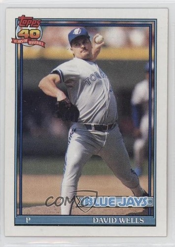 1991 Topps David Wells #619 | eBay