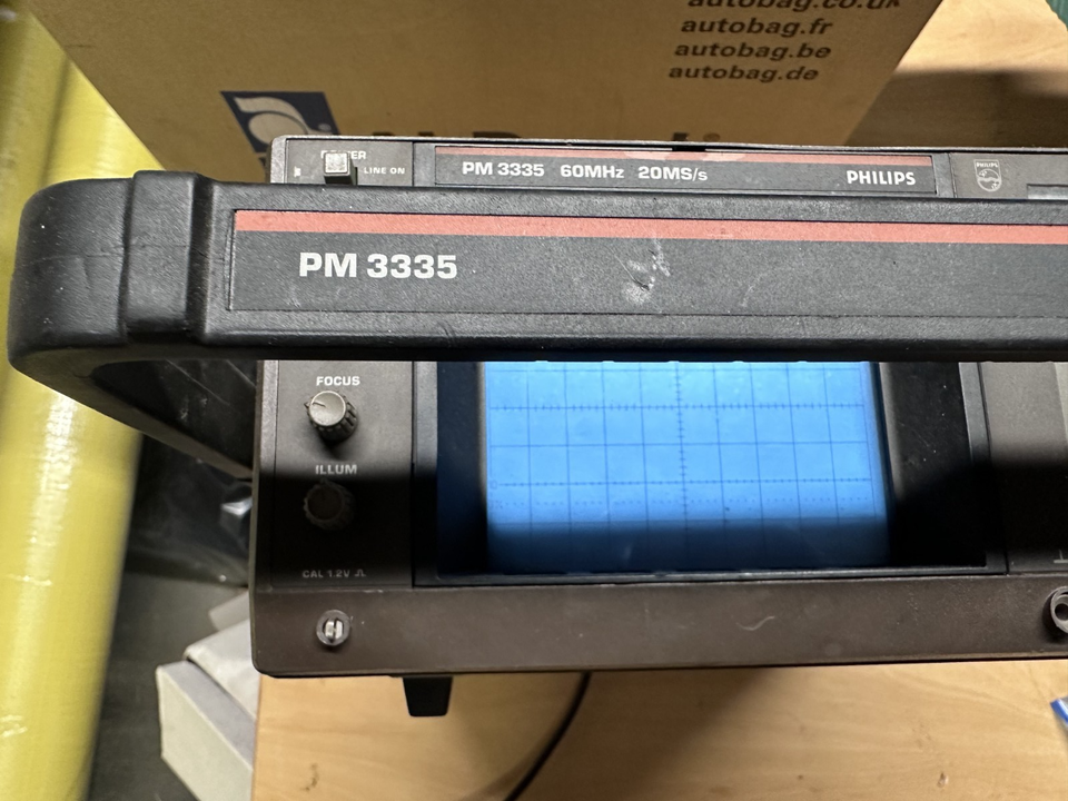 Philips Fluke PM3335 50Mhz Oscilloscope | eBay UK