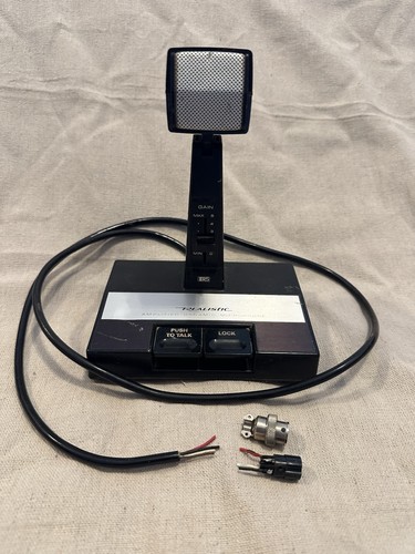 Radio Shack Realistic 21-1173 Base Station Microphone Amplified Dynamic ...