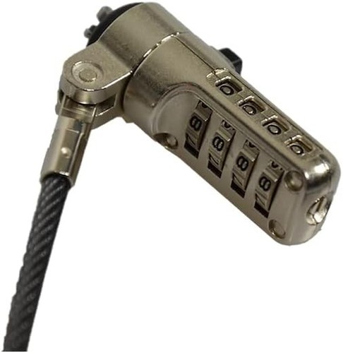 Port Designs Security Cable Combination Noble Wedge Slot | eBay