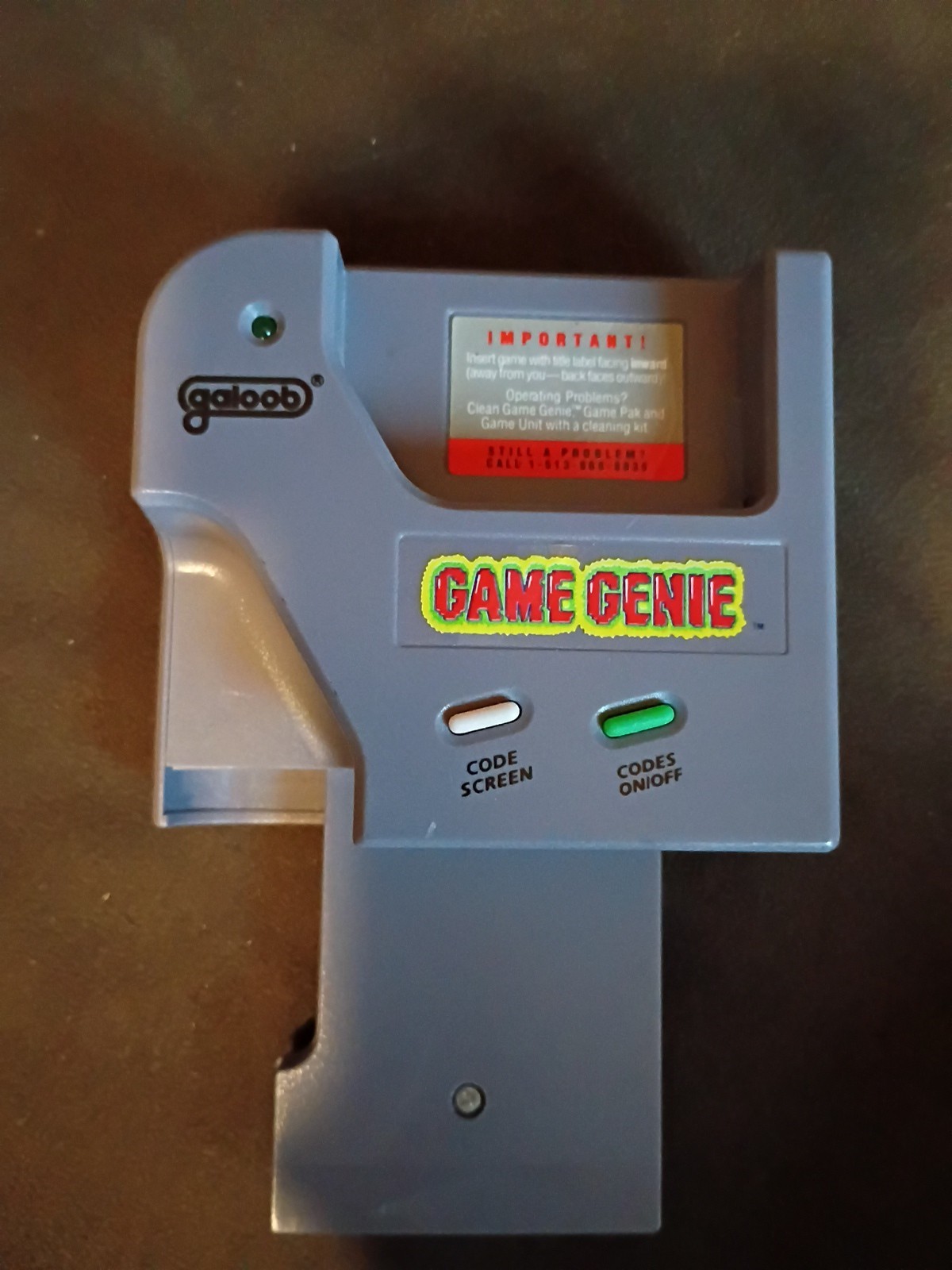 Gameboy Gaming System, Game Genie, Illuminator and Carrying Case ...