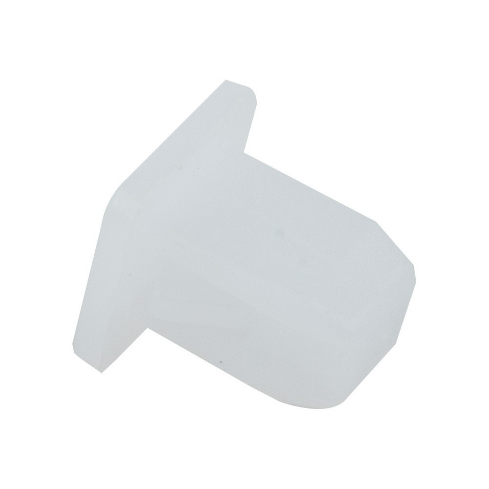 50pcs Rivet Clips Square Fasteners Car Plastic Door White Retainer ...