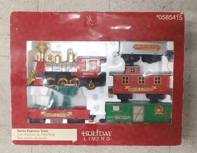 Complete Holiday Express New Bright Animated Train Set #0585315 ...