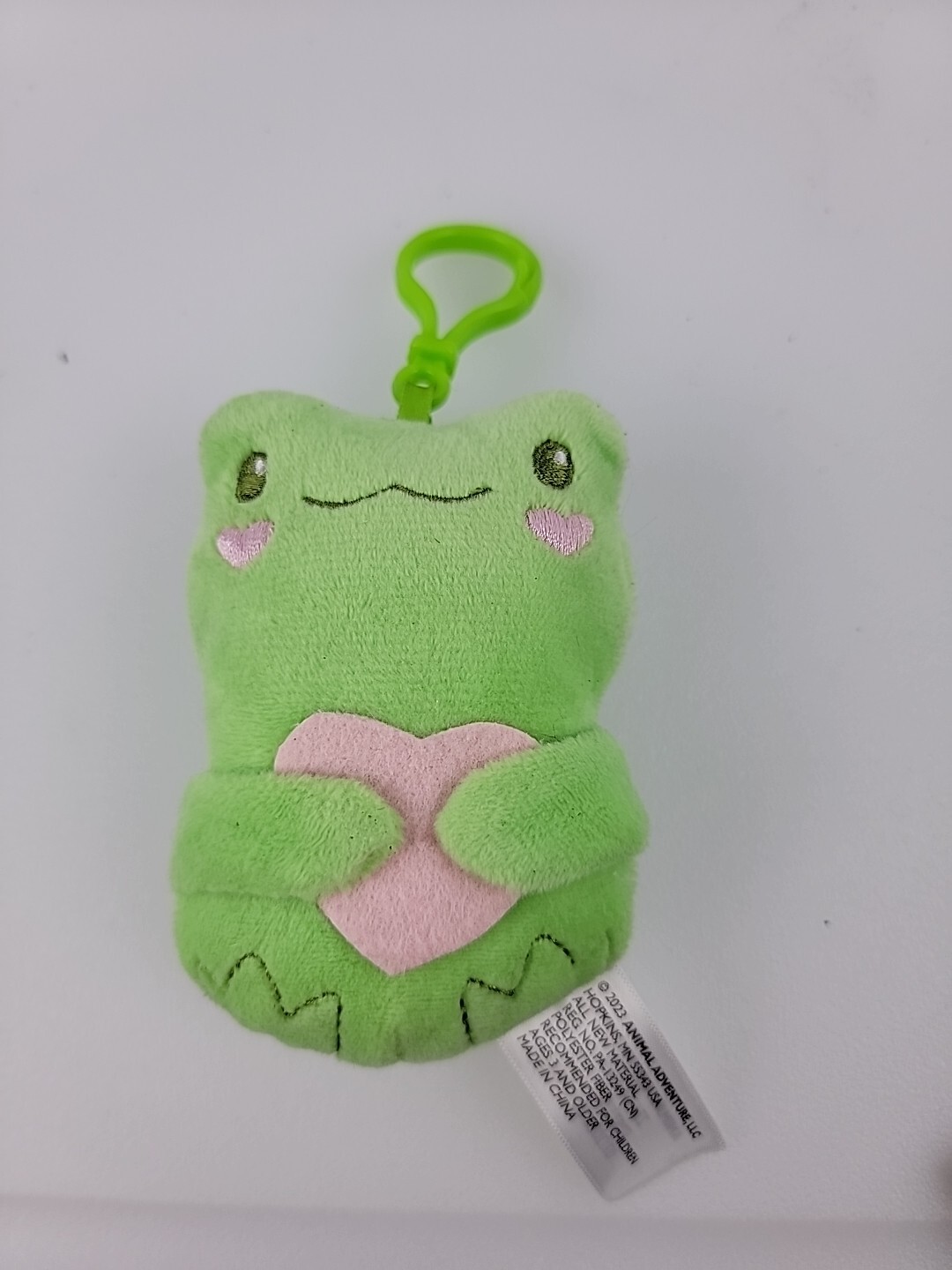 Target Bullseye Playground Plush Val Clips 4" FROG Animal Adventure | eBay