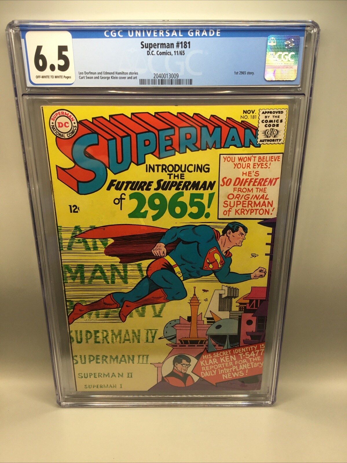 Superman #181 (DC Comics November 1965) for sale online | eBay