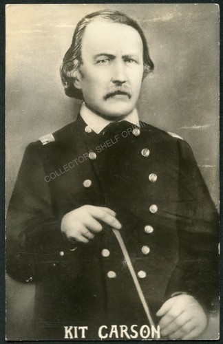KIT CARSON PORTRAIT c1920s RPPC RP PHOTO POSTCARD | eBay