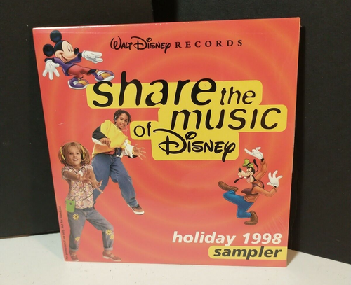 Share The Music Of Disney Holiday 1998 sampler new | eBay