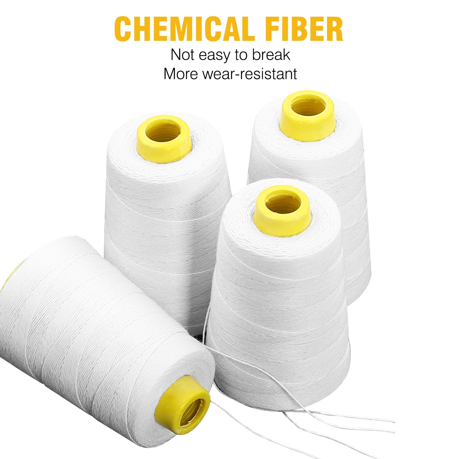 6-Stranded Heavy Duty Sewing Thread Spool for Industrial Bag Sewing ...