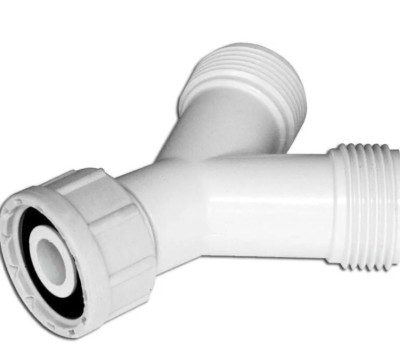 Dishwasher Washing Machine Y Tee Connector Adapter Double Inlet ...