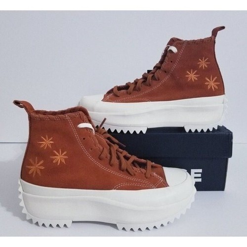 Converse Run Star Hike Suede Embroidered Floral Mens Size 3/Womens Size ...