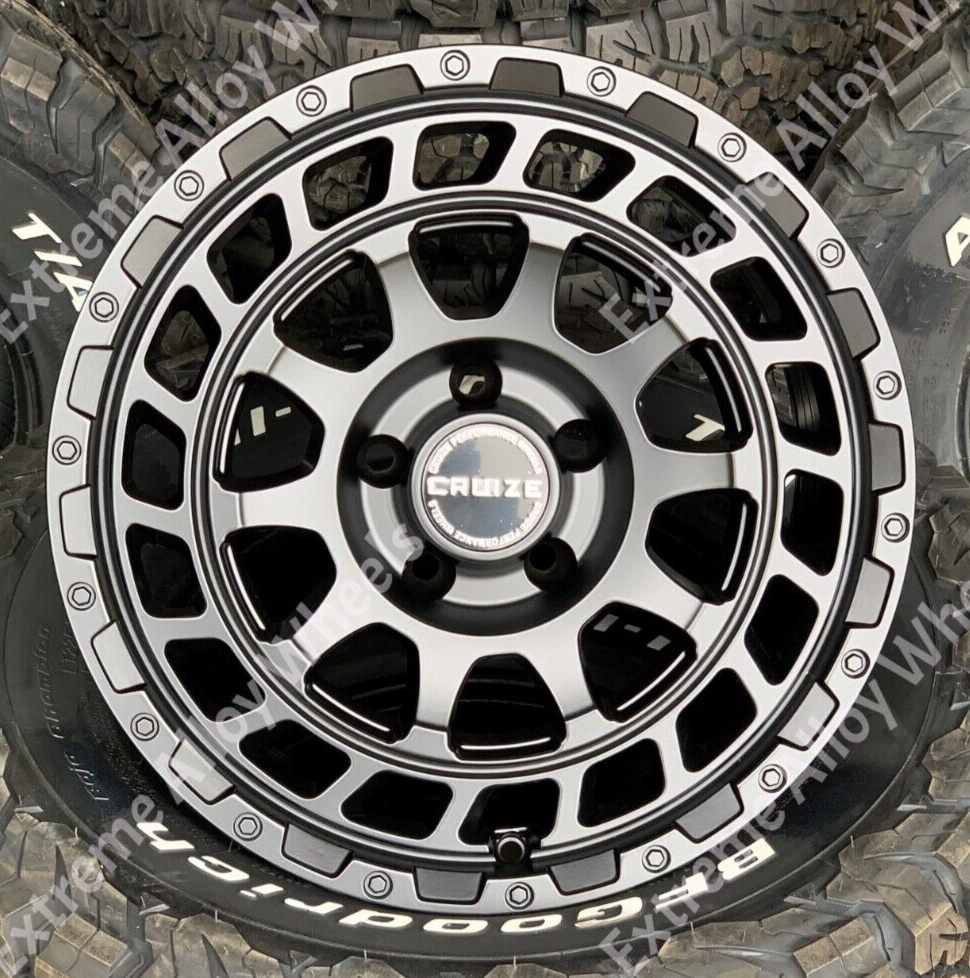 16" Black Swamper Alloy Wheels Fits Renault Masters 5x130 Wheel Only ...
