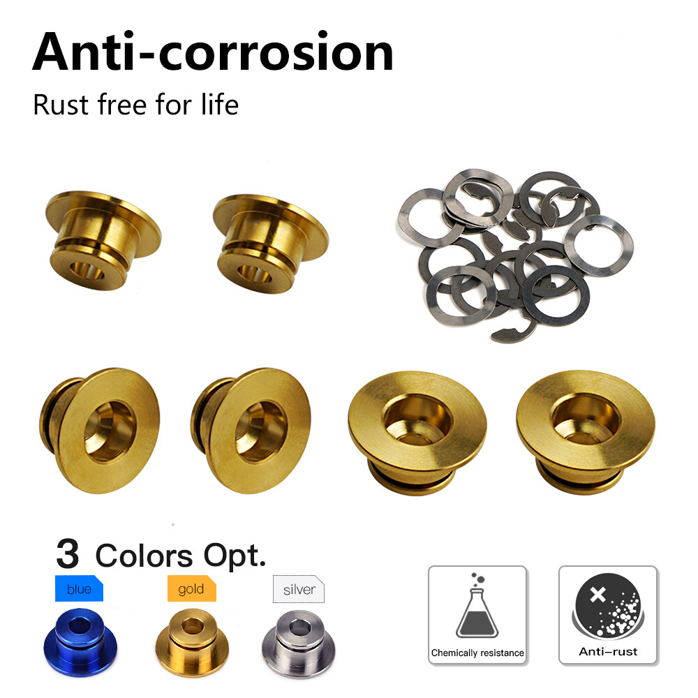 Floating Brake Disc Bobbins Circlips Set For Kawasaki Ninja 1000 650 ...