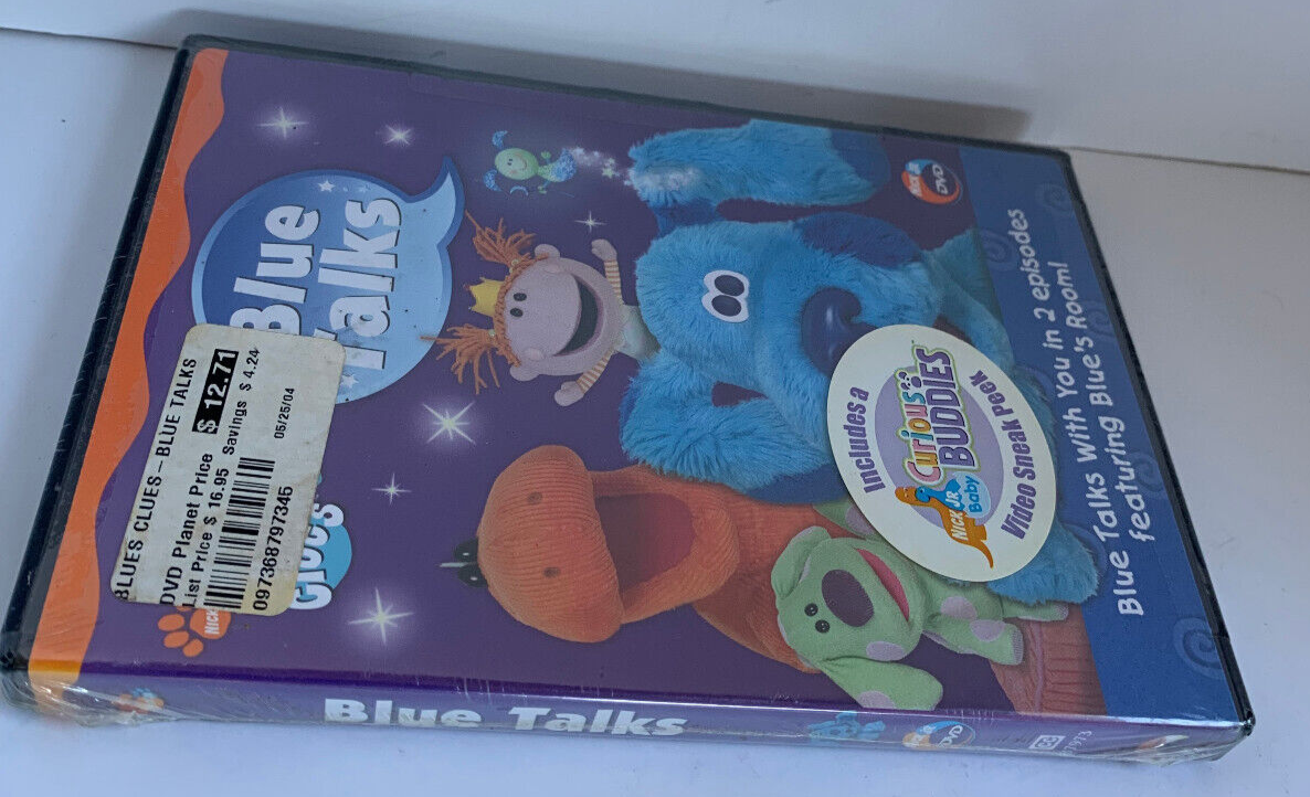 Blues Clues - Blue Talks (DVD, 2004) for sale online | eBay