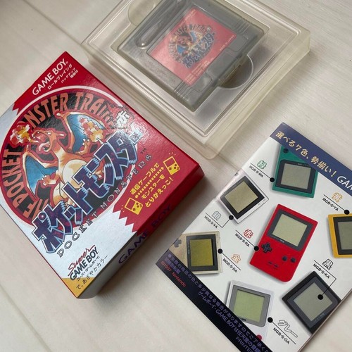 Game Boy GB Pokemon Pokemon Charizard Red with Box | eBay