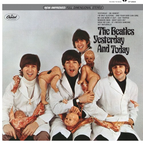Beatles Yesterday And Today POSTER PRINT 12"x12" home decor | eBay