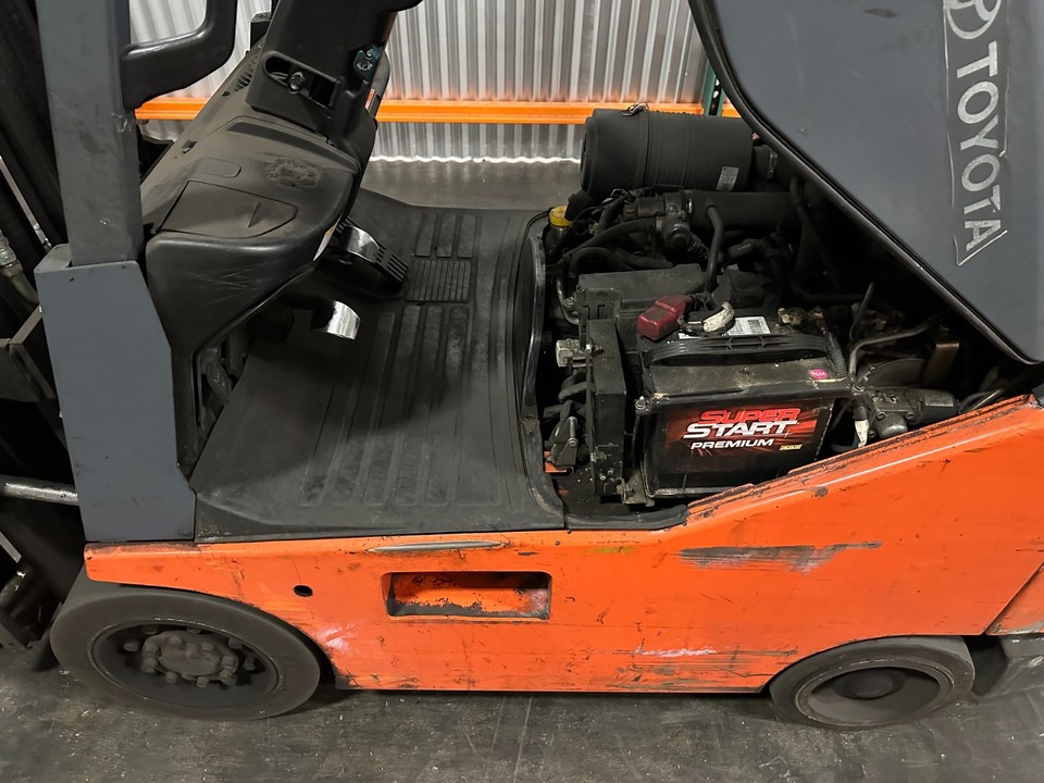 4000 lb. Toyota 8FGCSU20 Forklift 6300hr 3 Stages | eBay