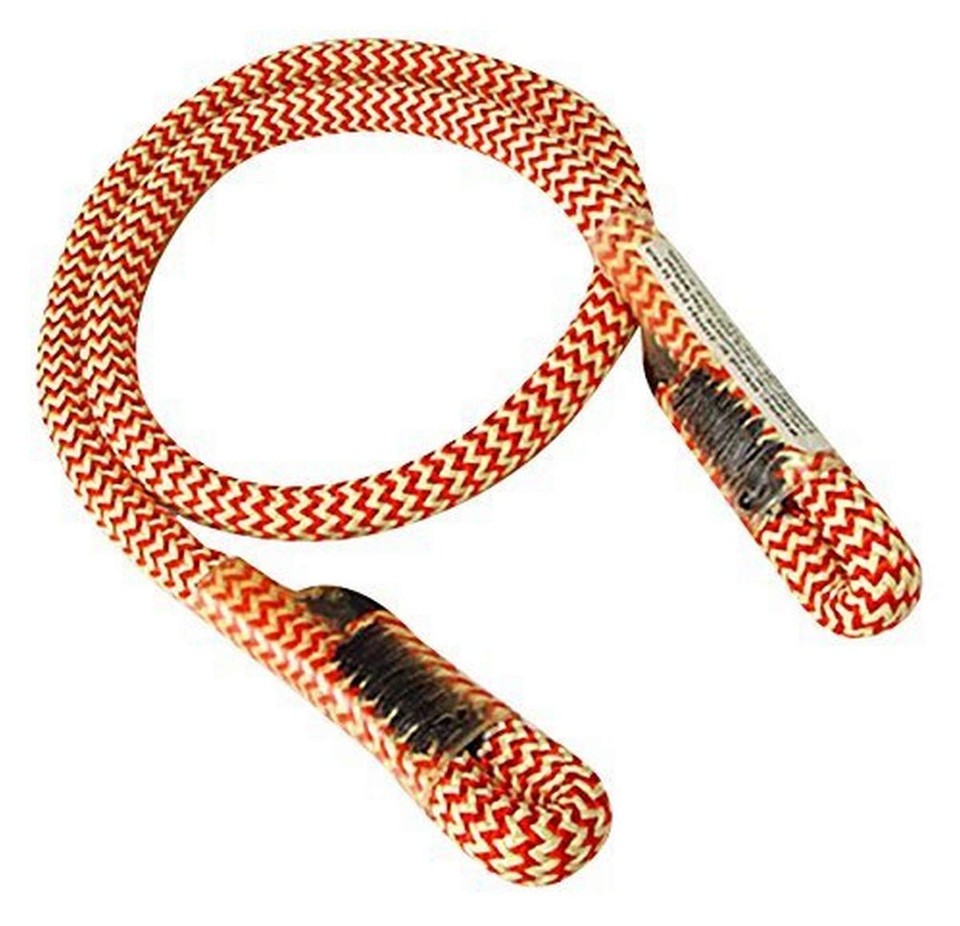 Ocean 10mm X 30 Eye & Eye Prusik G-Spliced Rope Red/Tan | eBay