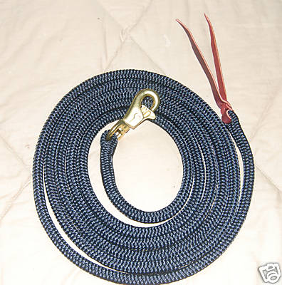 12' NATURAL HORSE TRAINING YACHT ROPE LEAD FOR PARELLI METHOD, MANY ...