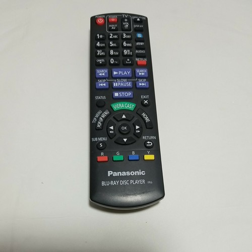 Panasonic Blu-Ray Disc Player IR6 Remote Control - Black (N2QAYB000574 ...