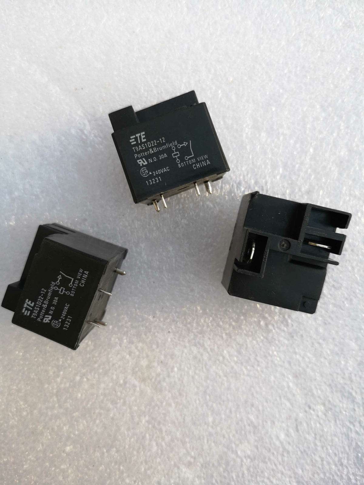 5pc T9AS1D22-12 30A 240VAC 30 amps 240 volts TE relay NEW | eBay