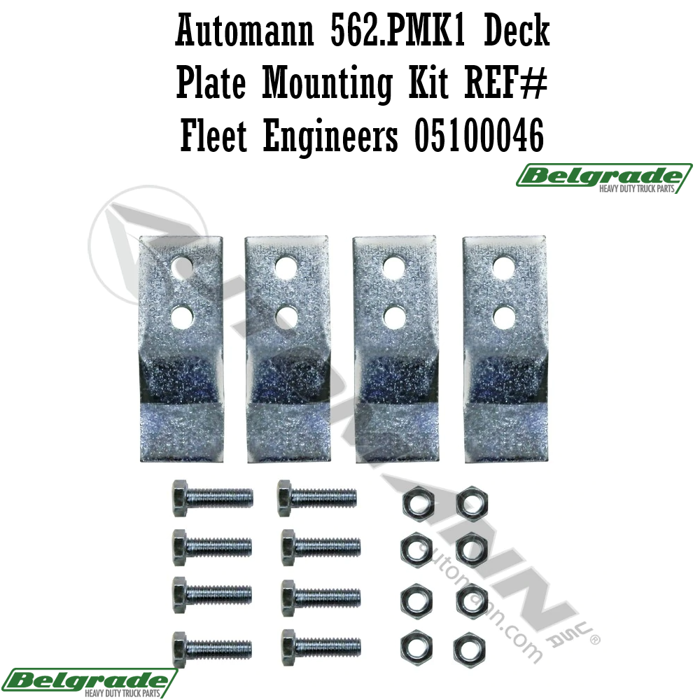 Automann 562.PMK1 Deck Plate Mounting Kit REF# Fleet Engineers 05100046 ...