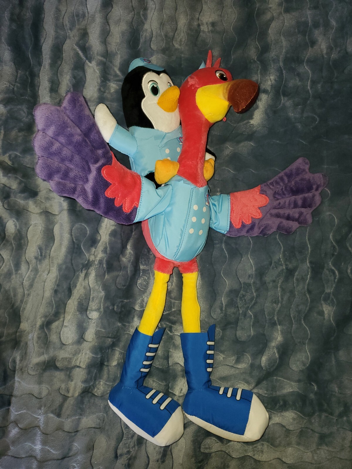 Disney Junior TOTS T.O.T.S. Talk and Flap Pip & Freddy 20" Plush Toy ...