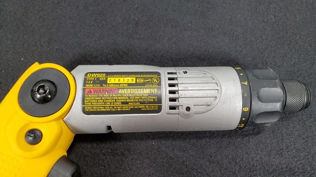 DEWALT DW920 7.2v 1/4" Cordless Drill/driver for sale online | eBay