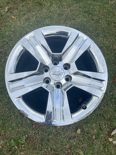 20" Chevrolet Silverado chrome factory oem wheel rim 2015-2019 ...