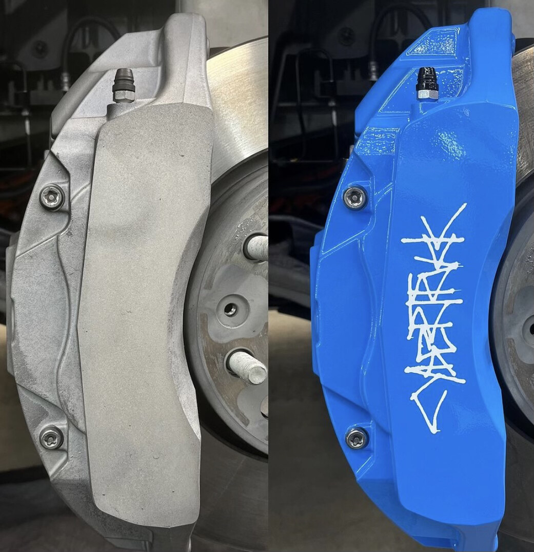 Tesla Cybertruck 2023-2025 Calipers Decals GRAFFITI CYBERBEAST ...