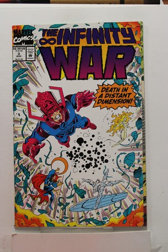 INFINITY WAR #3 (1992) Galactus, Daredevil, Hulk, Jim Starlin, Ron Lim ...