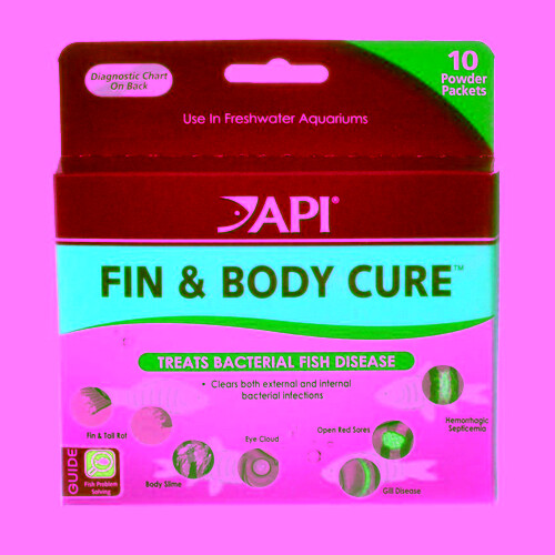 Fin & Body Cure 10 Powder Packets By API | eBay