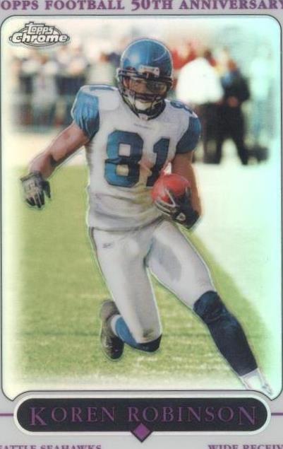 2005 Topps Chrome - Koren Robinson #3 Refractor for sale online | eBay