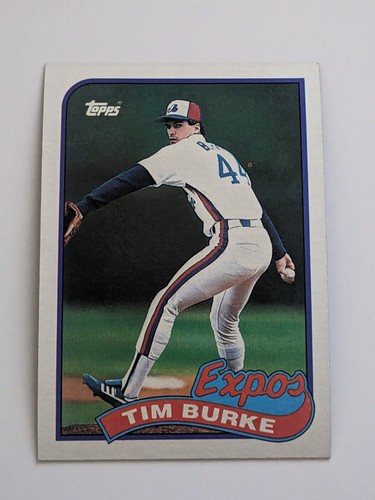 1989 Topps Baseball - #48 Tim Burke - Montreal Expos | eBay