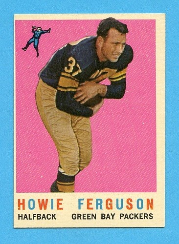 1959 TOPPS # 56 HOWIE FERGUSON GREEN BAY PACKERS EX+ FREE SHIPPING | eBay