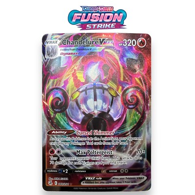 Chandelure VMAX 040/264 Ultra Rare Fusion Strike NM Pokémon TCG | eBay
